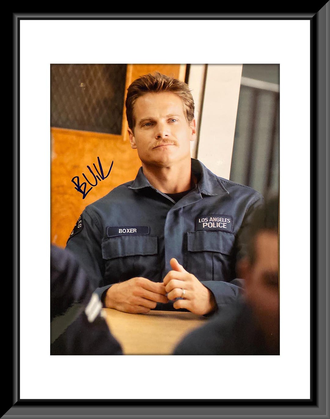 SWAT Brian Van Holt Original Autographed Photo - Framed - Etsy