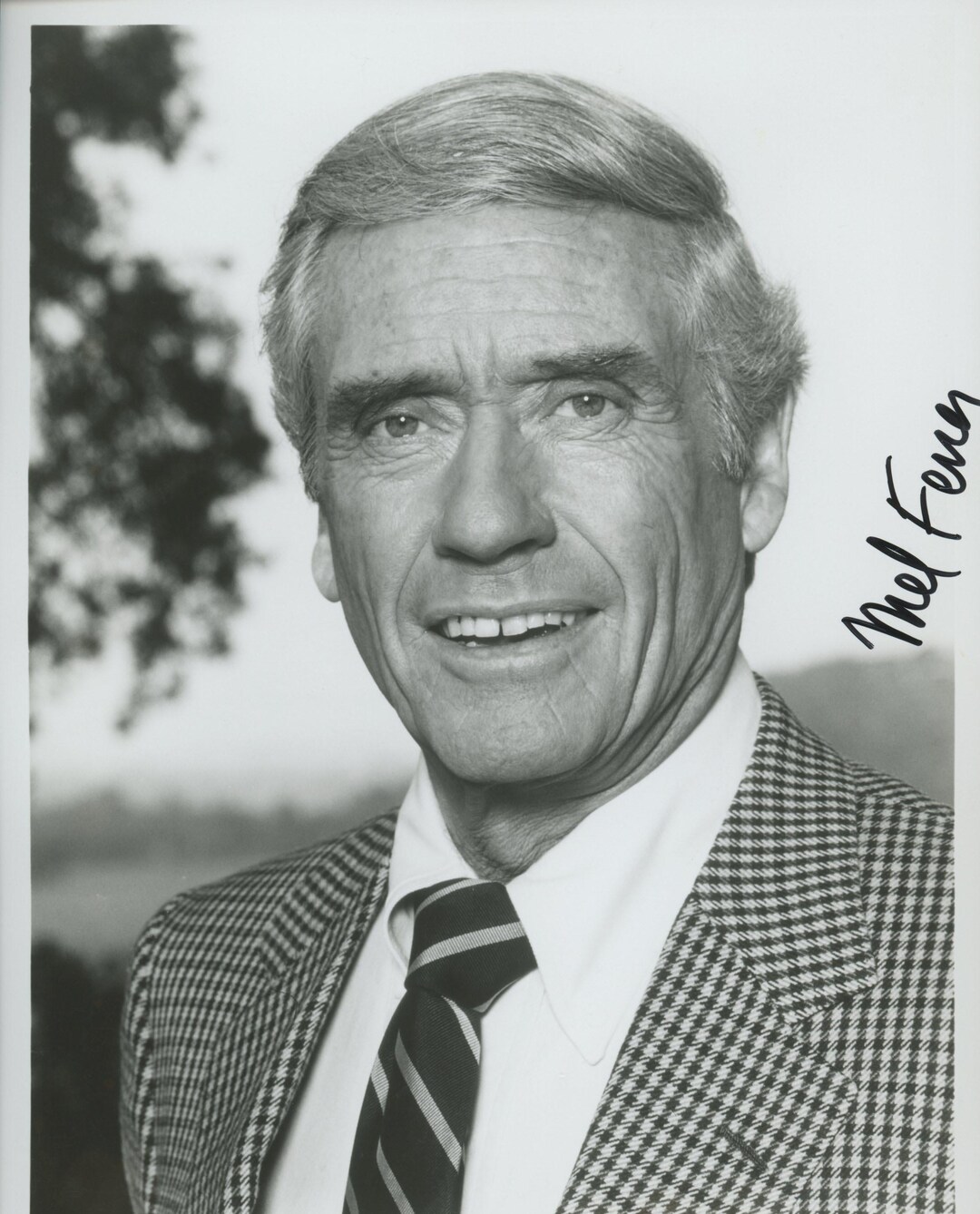 Mel Ferrer Original Autographed Photo - Framed - Etsy