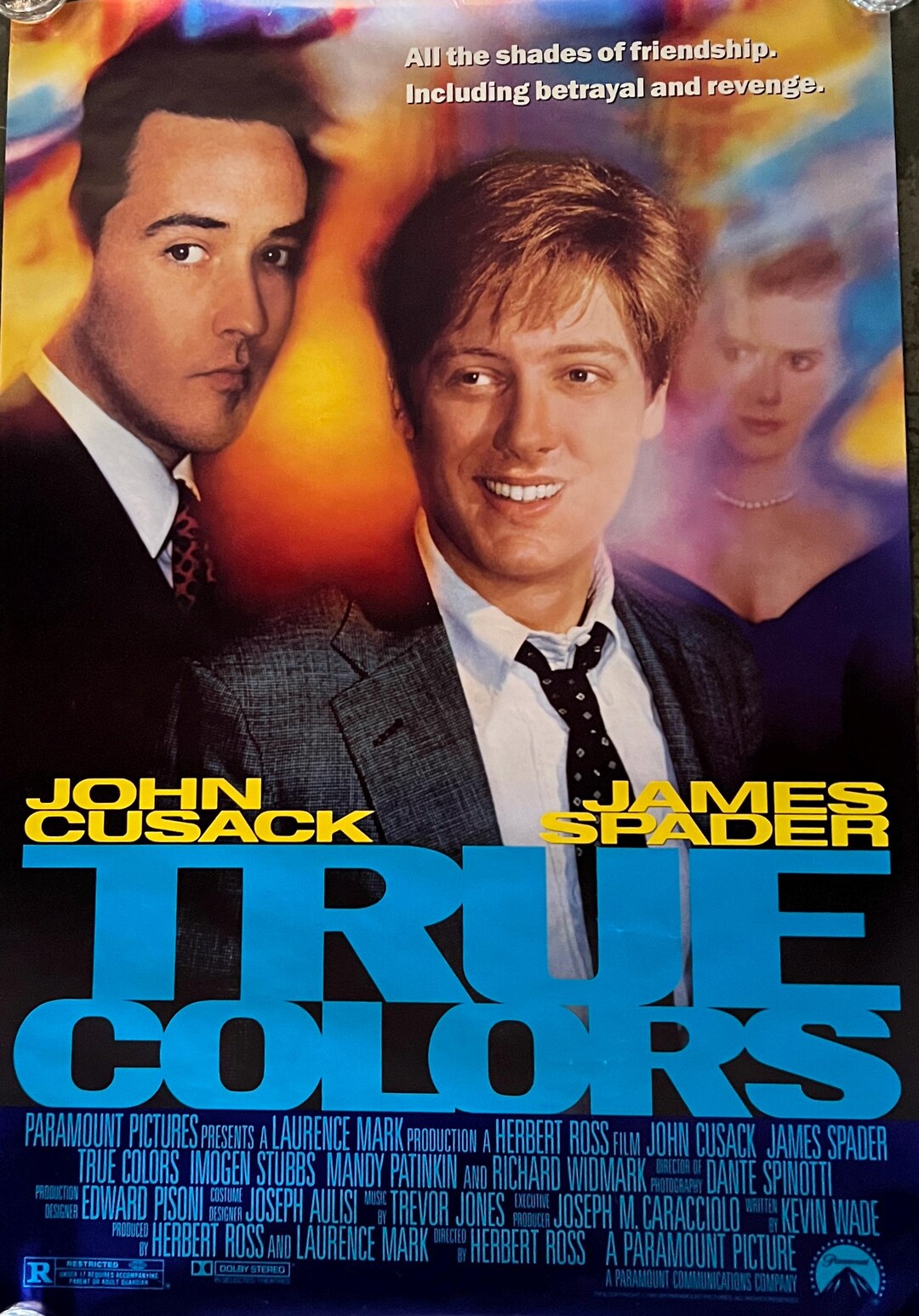 True Colors 1991 Original Movie Poster - Etsy