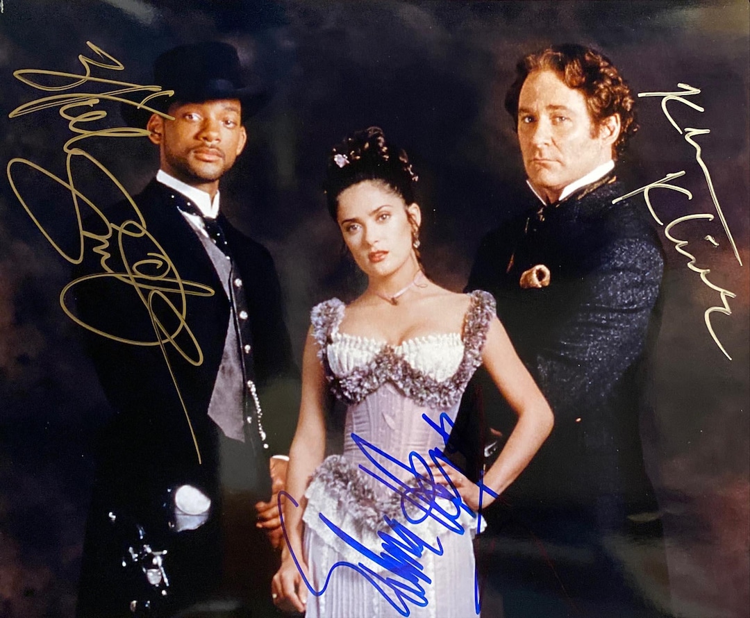 Wild Wild West Cast Autographed Movie Photo Framed - Etsy