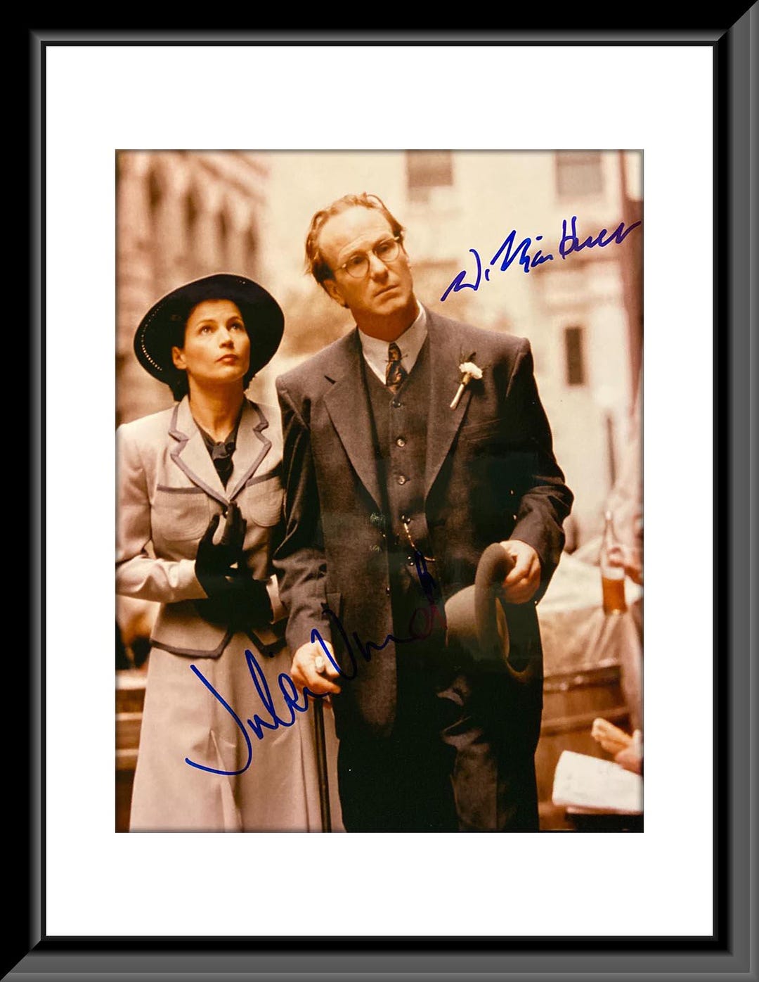 Varian's War Julia Ormond and William Hurt Original Autographed Photo - Framed - Etsy