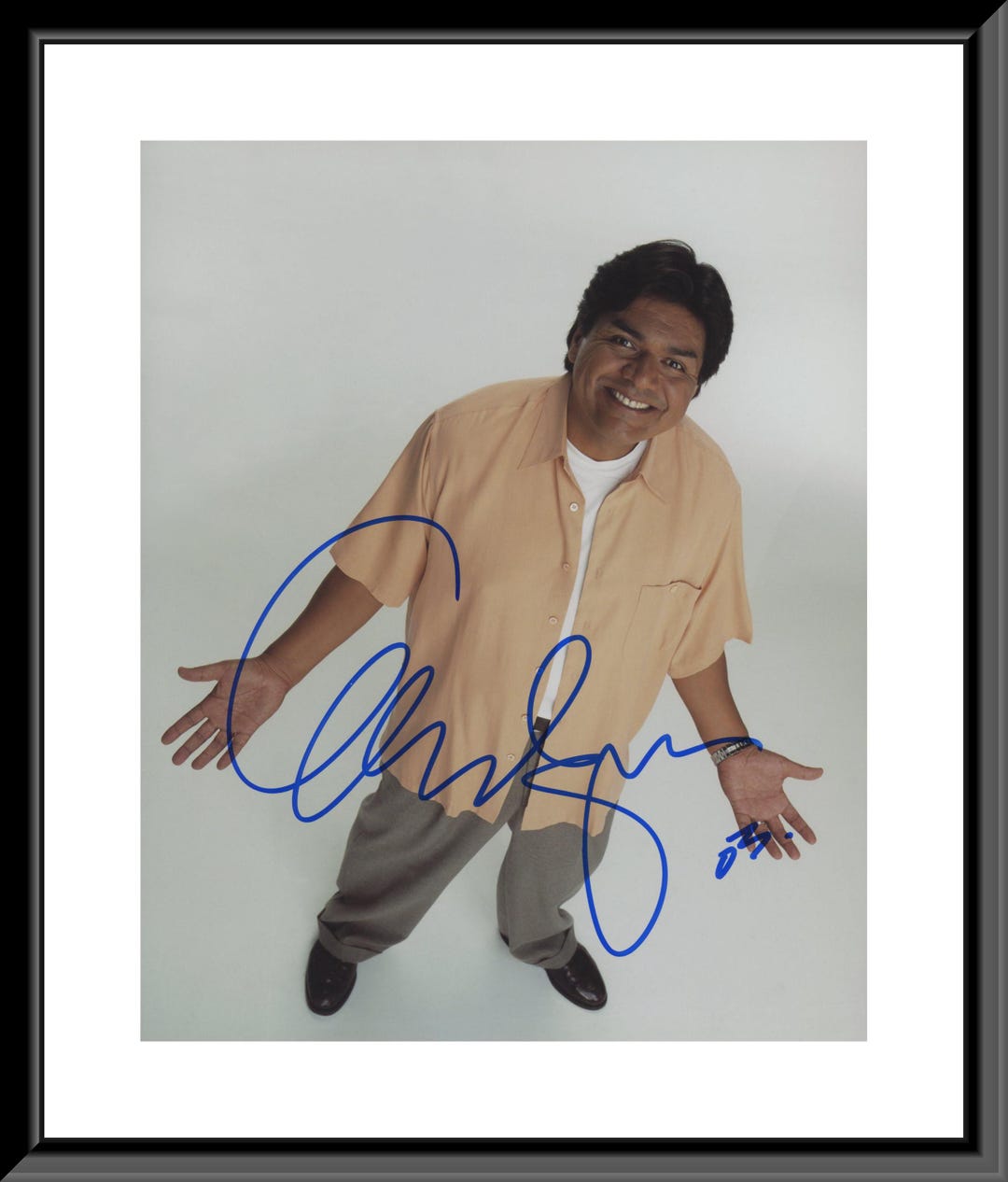 Comedian George Lopez Autographed Photo - Framed - Etsy