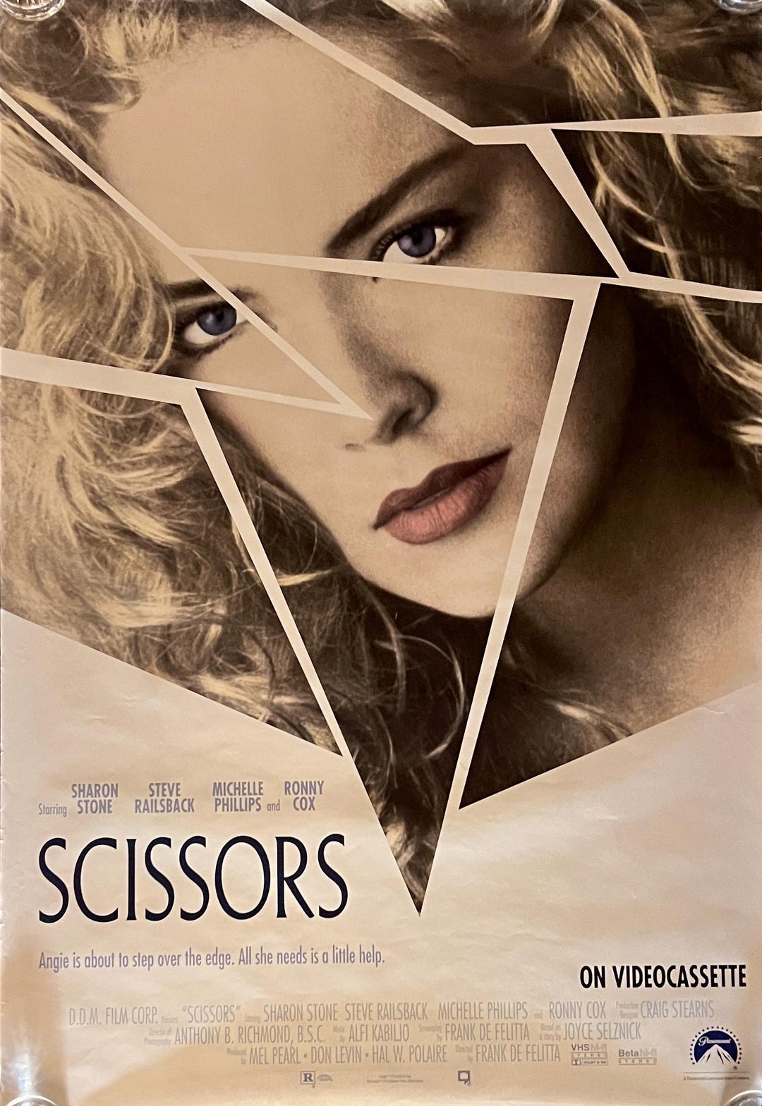 Scissors 1991 Original Movie Poster - Etsy