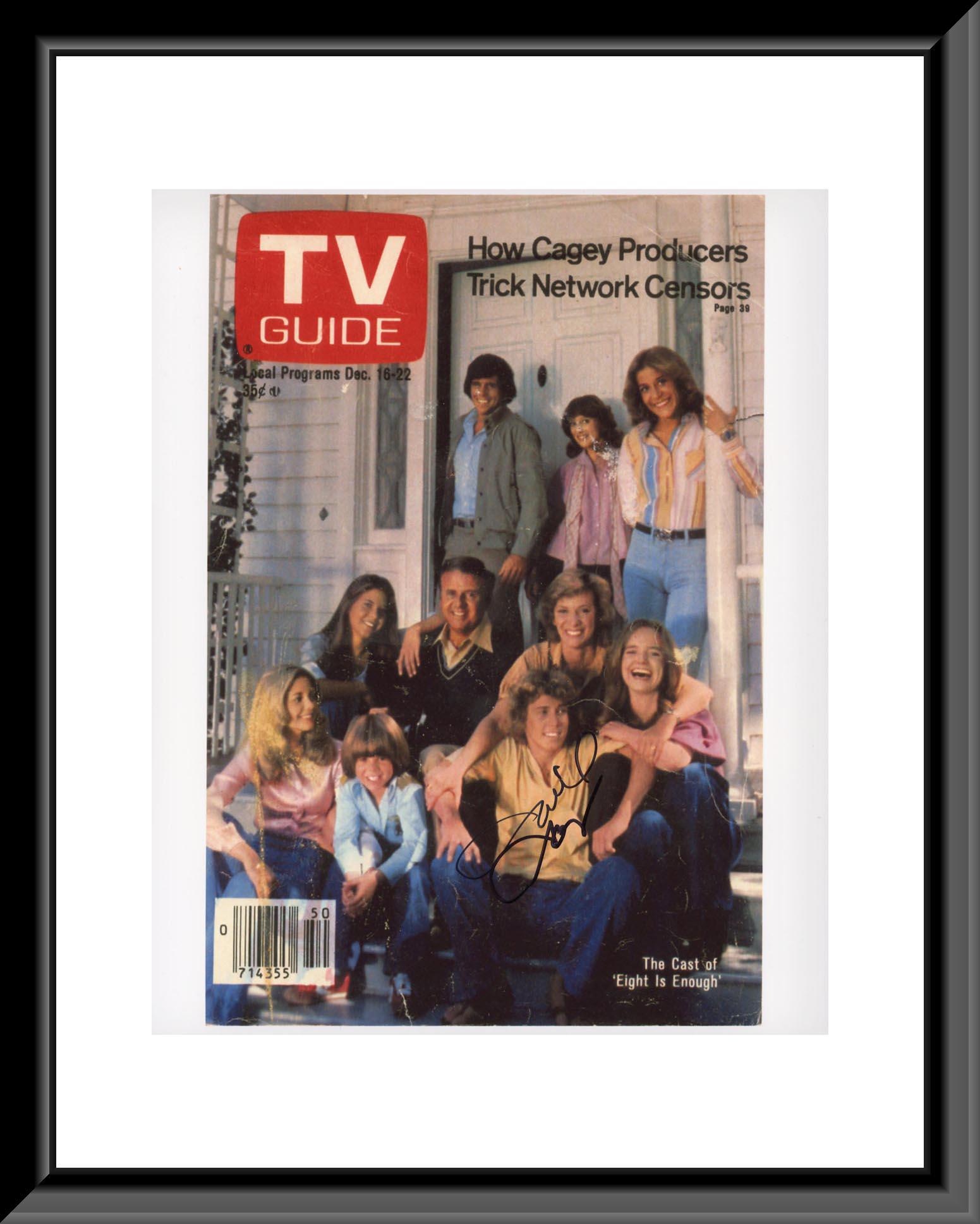 Eight is Enough Willie Aames Original Autographed Photo - Framed - Etsy