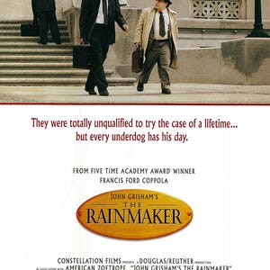 The Rainmaker 1997 Original Movie Poster - Etsy