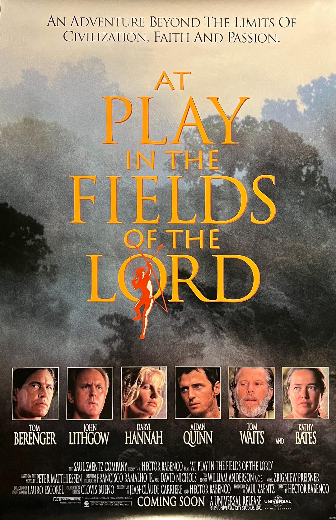 At Play in the Fields of the Lord 1991 Original Movie Poster - Etsy