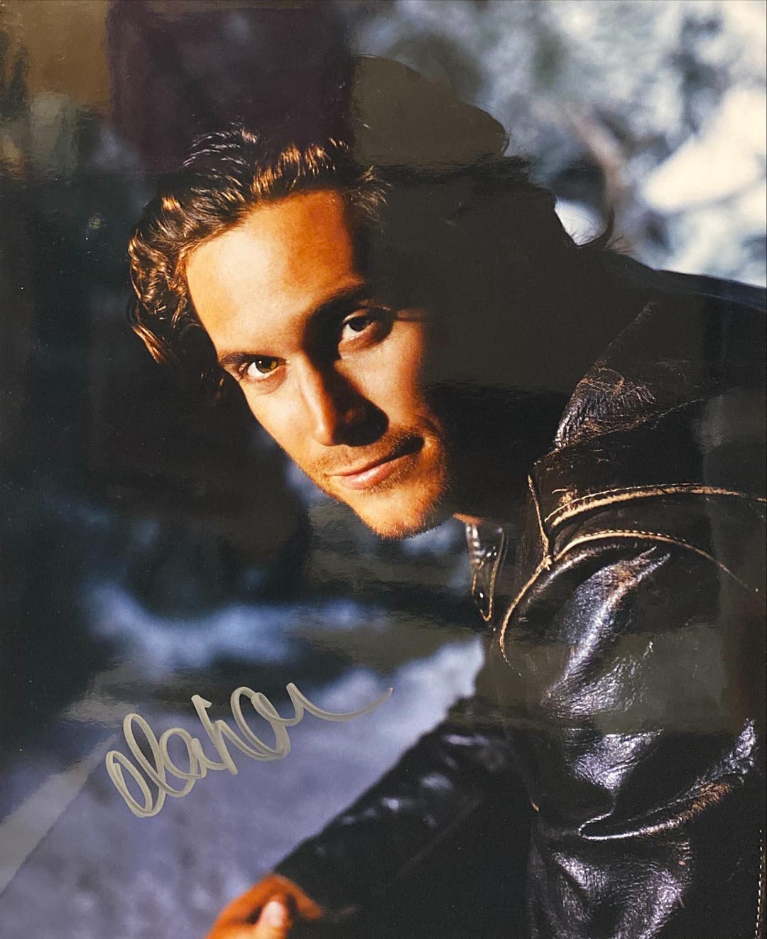 Oliver Hudson Original Autographed Photo - Framed - Etsy