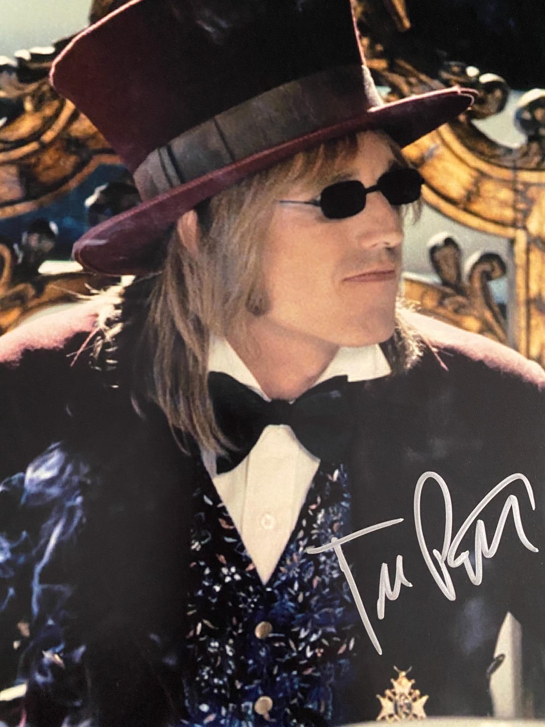 Tom Petty Original Autographed Photo Framed - Etsy