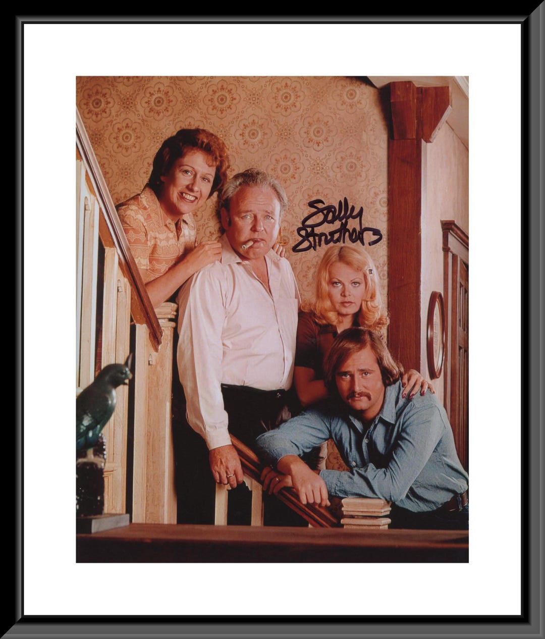 All in the Family Sally Struthers Original Autographed Photo - Framed ...