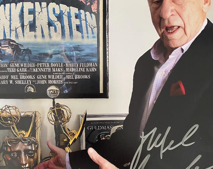 Mel Brooks Original Autographed Photo - Framed - Etsy