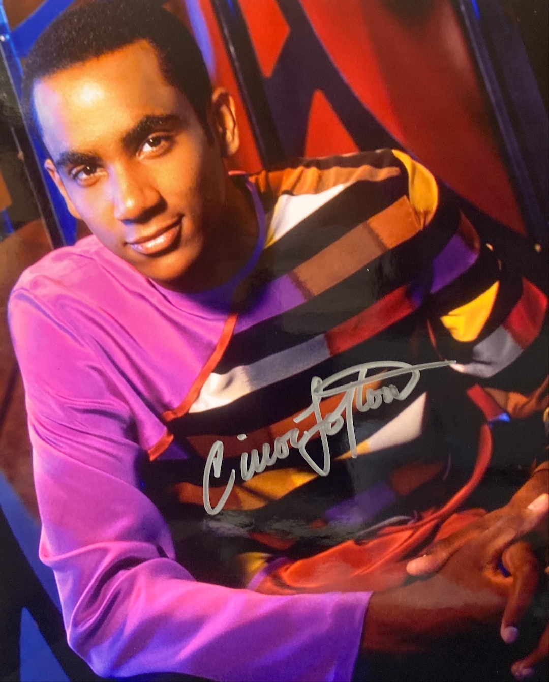 Star Trek: Deep Space Nine Cirroc Lofton Original Autographed Photo ...