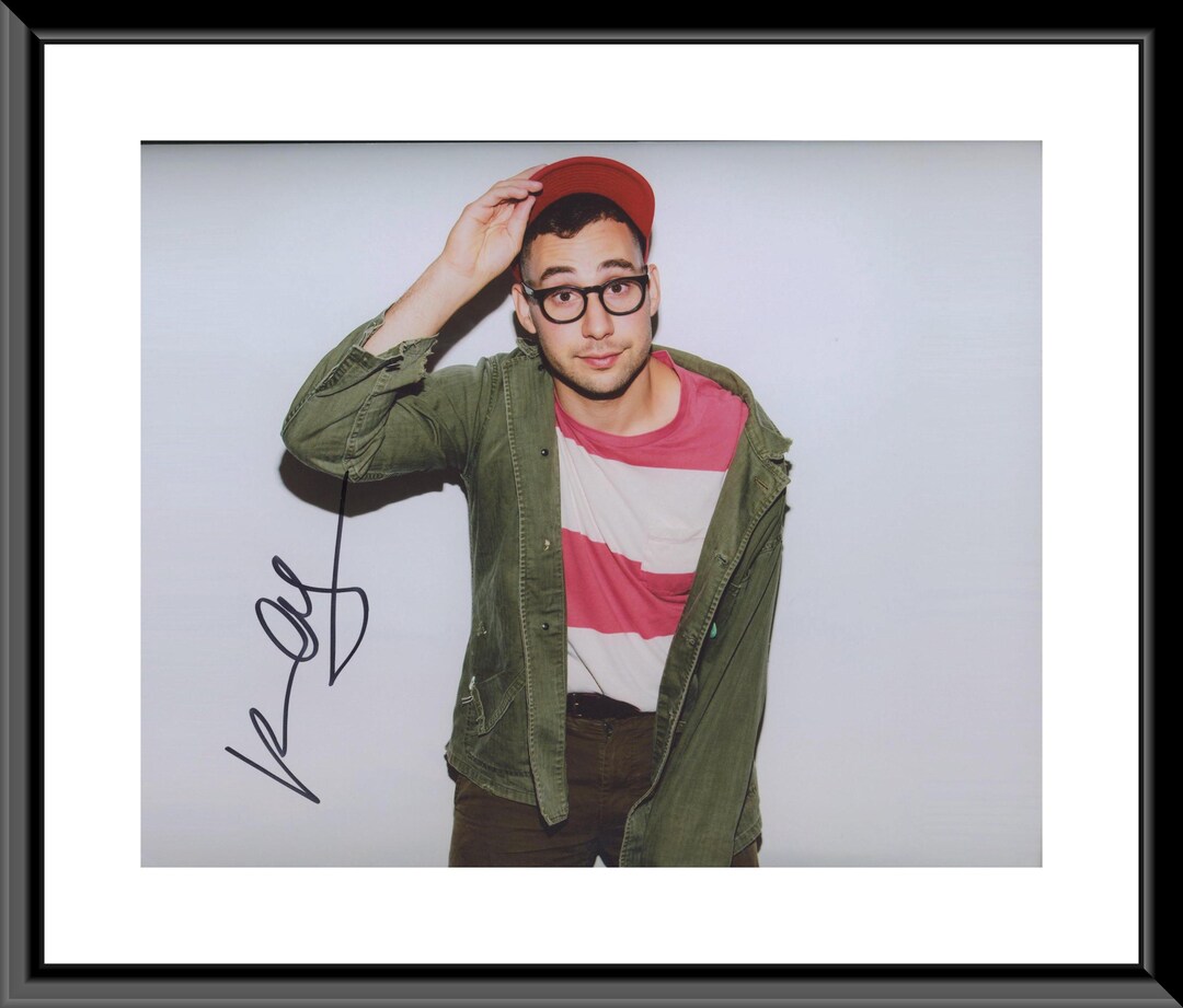 FUN Jack Antonoff Autographed Photo - Framed - Etsy