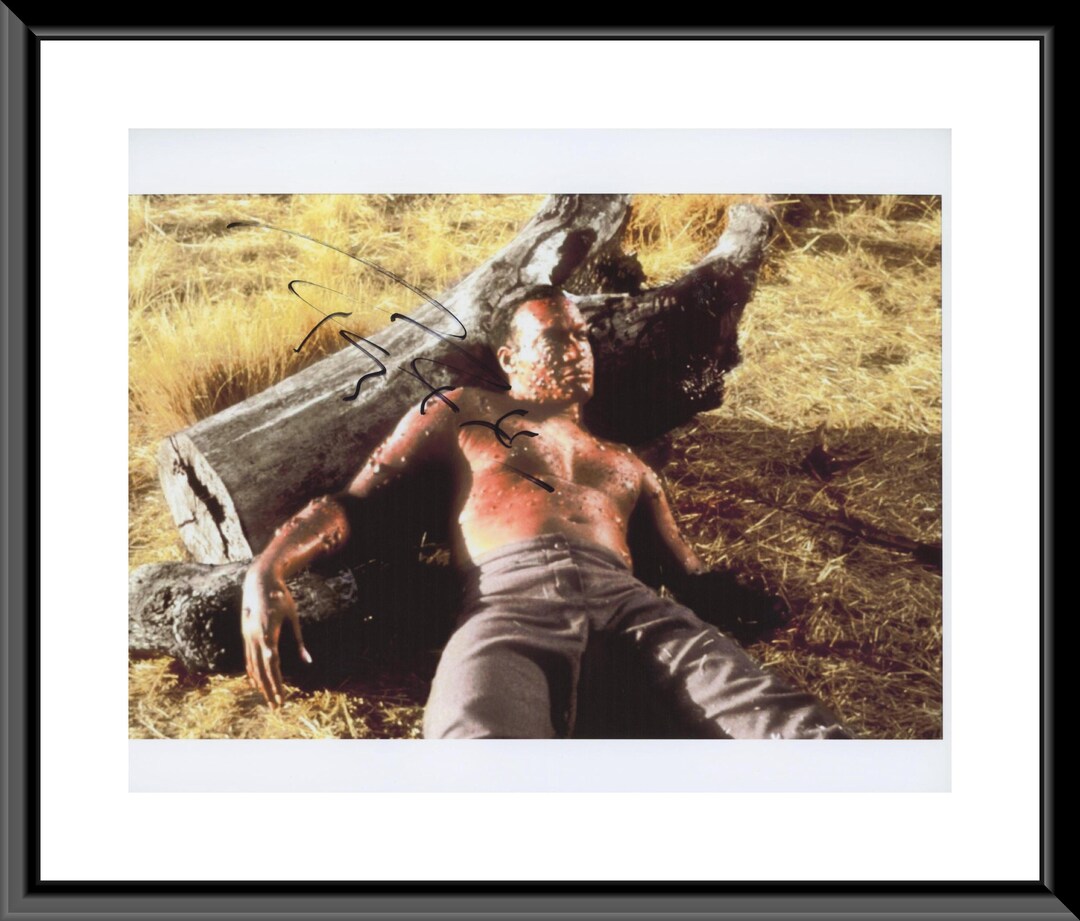 Platoon Tony Todd Original Autographed Photo - Framed - Etsy