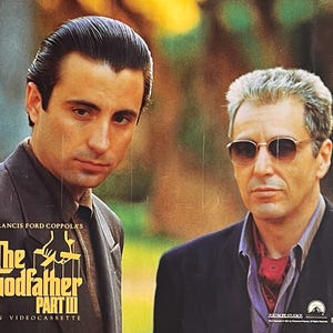 The Godfather Part III 1990 Original Double-sided Movie Poster - Etsy