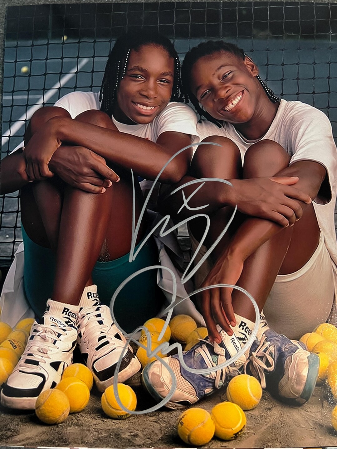 Venus and Serena Williams Original Autographed Photo Framed - Etsy