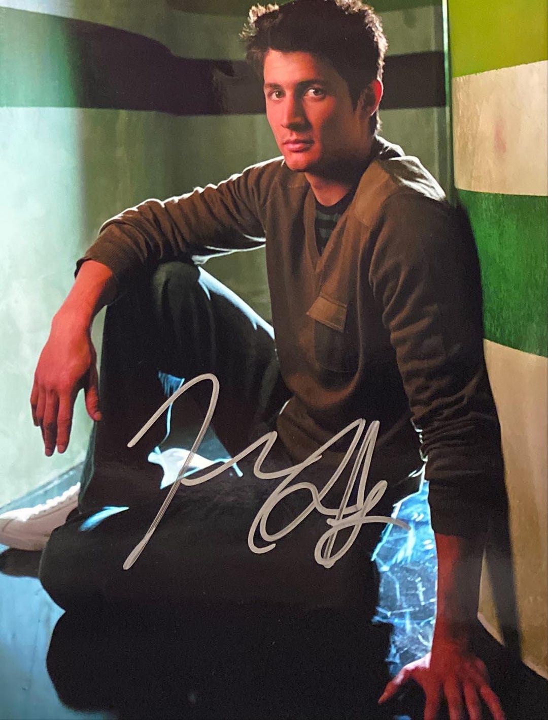 One Tree Hill James Lafferty Original Autographed Photo - Framed - Etsy