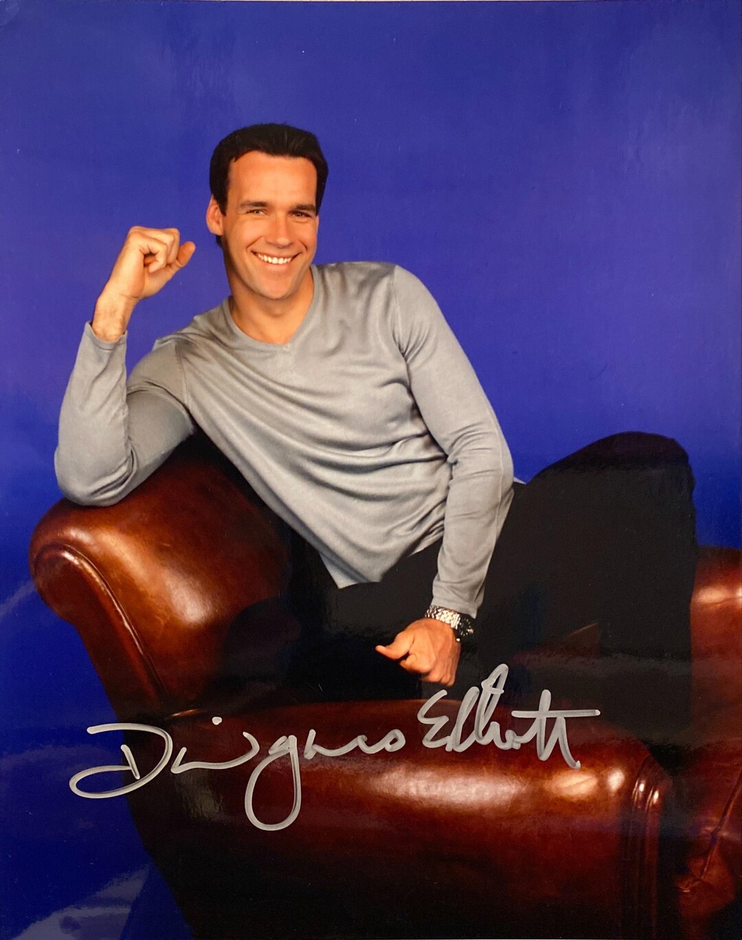 David James Elliott Original Autographed Photo - Framed - Etsy