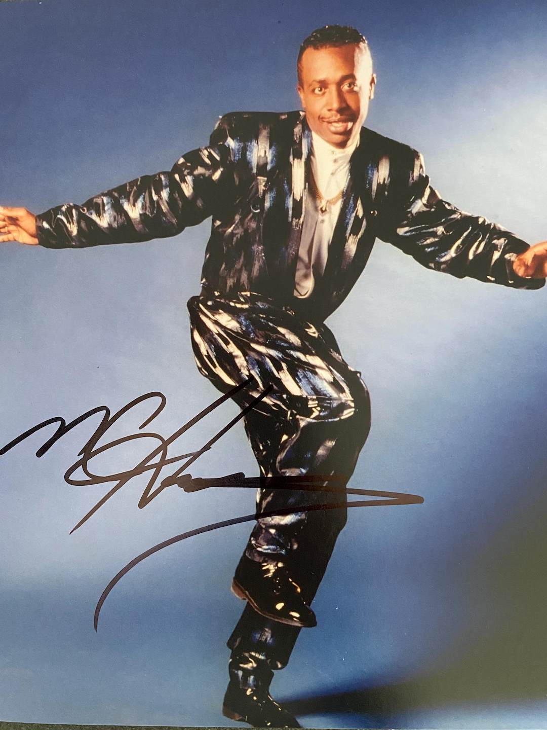 1980s Rapper MC Hammer Original Autographed Photo - Framed - Etsy