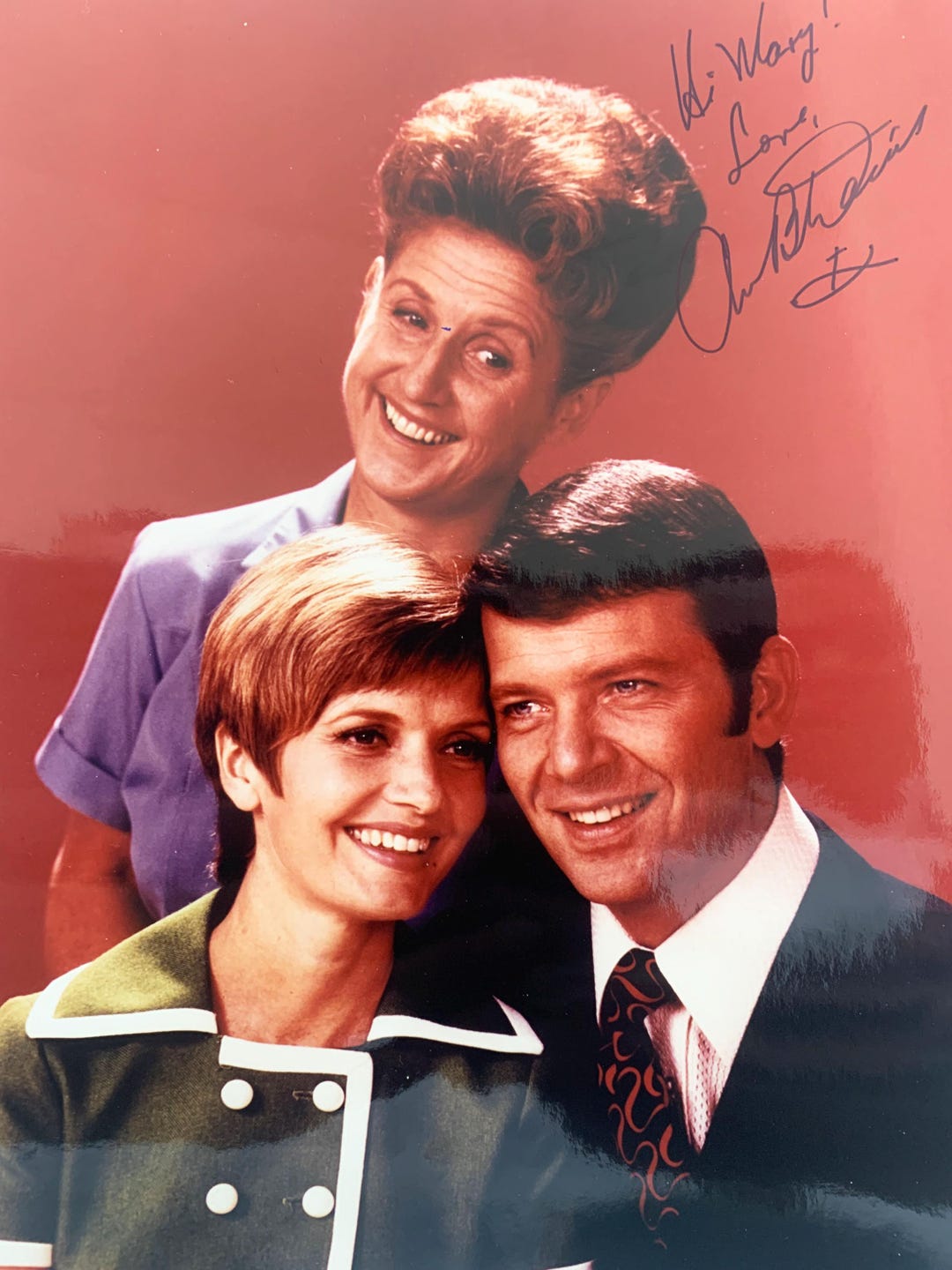 The Brady Bunch Ann B. Davis Original Autographed Photo - Framed - Etsy