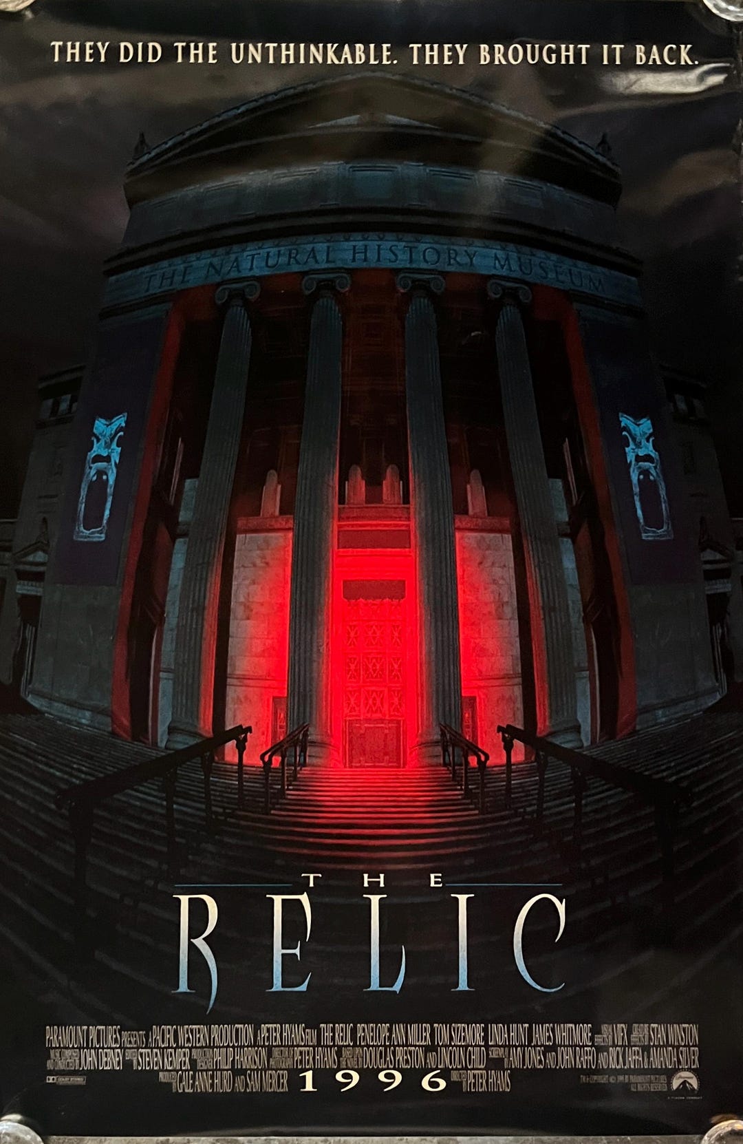 The Relic 1997 Original Movie Poster - Etsy