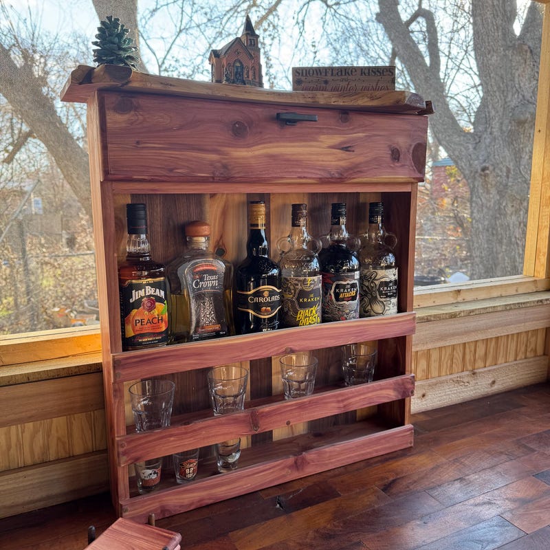 Cedar Floating Shelf - Etsy