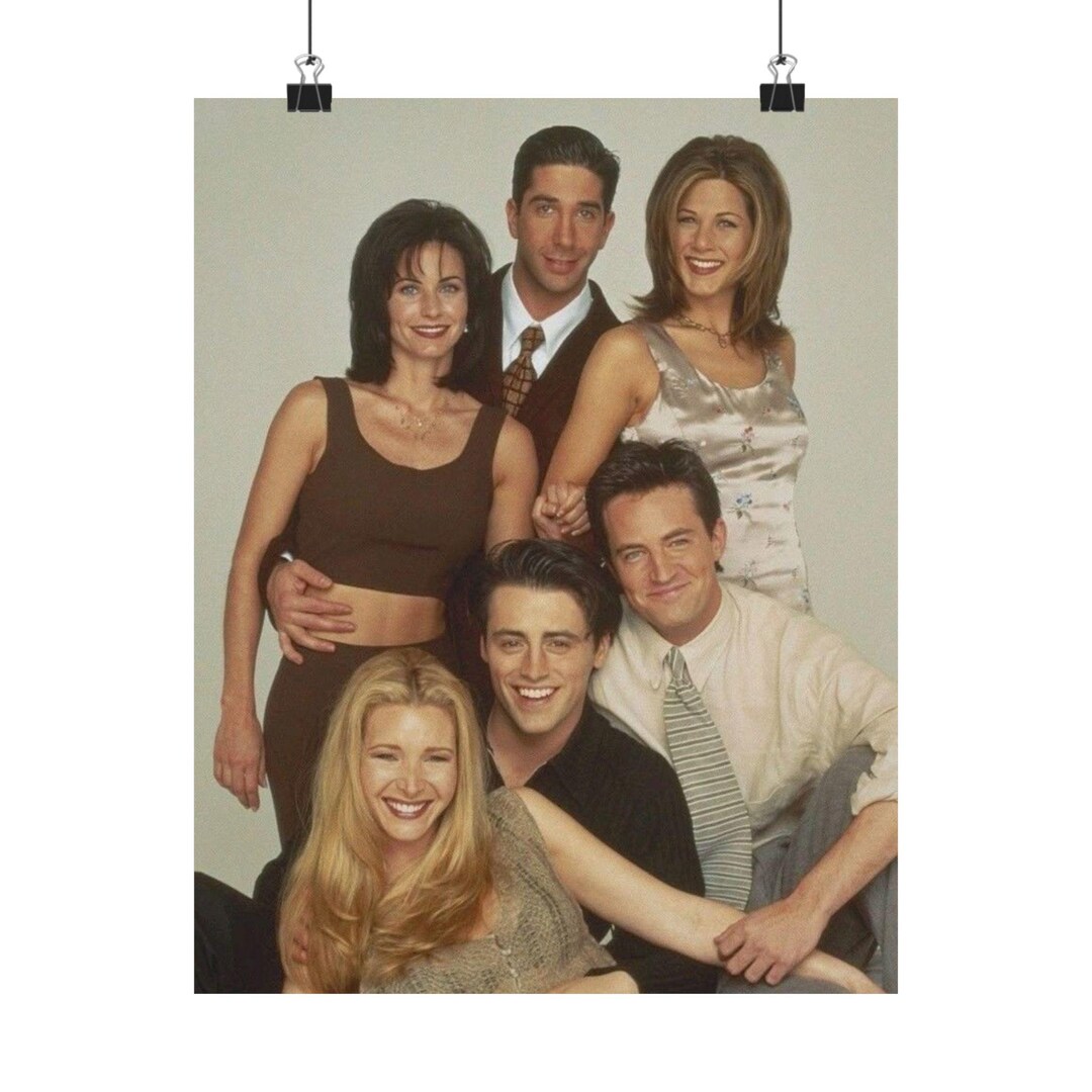 Friends 1990s Tv Show Poster - Etsy