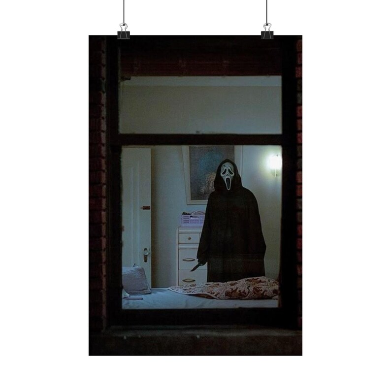 Scream 1990s Movie Poster - Etsy