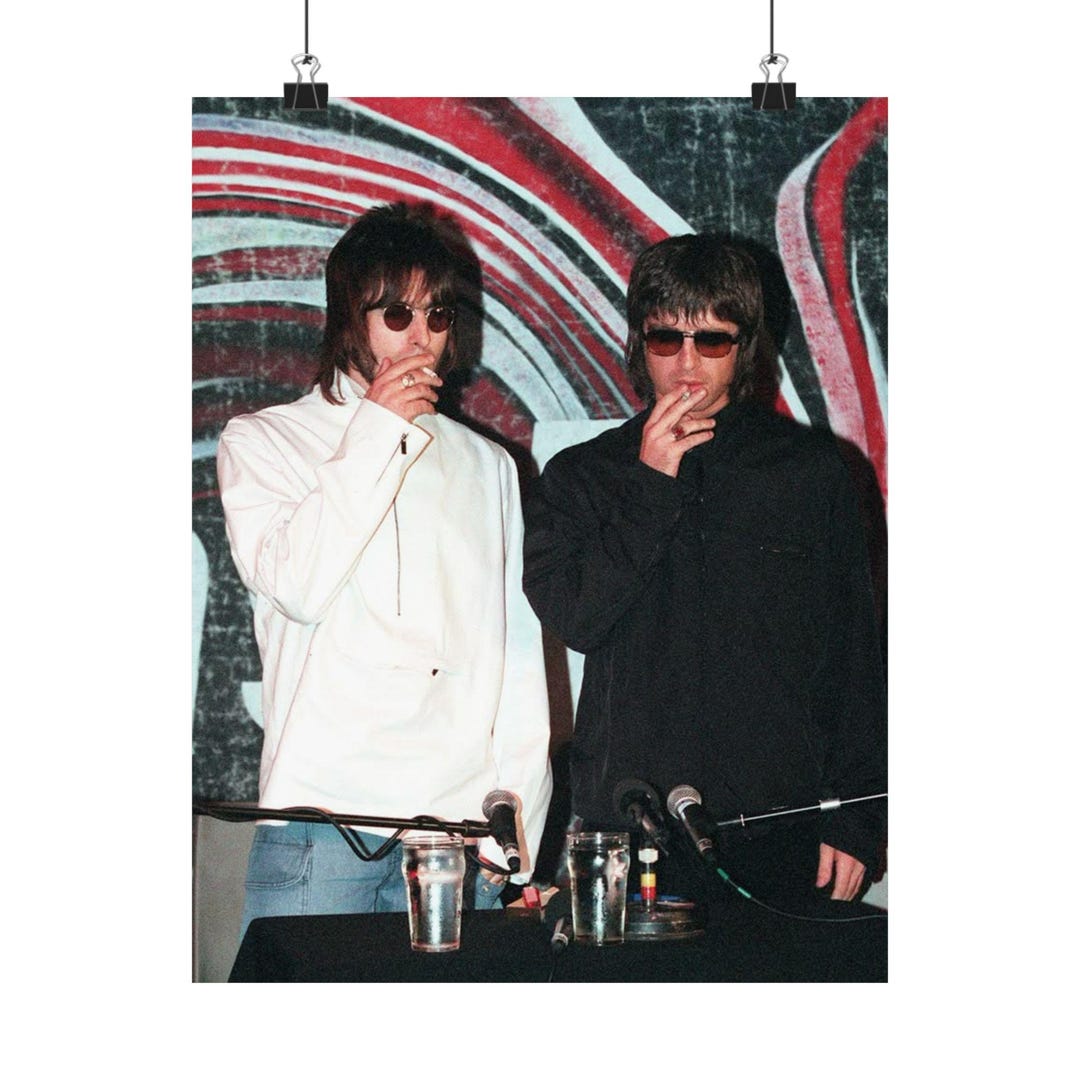 Oasis Band Poster - Etsy