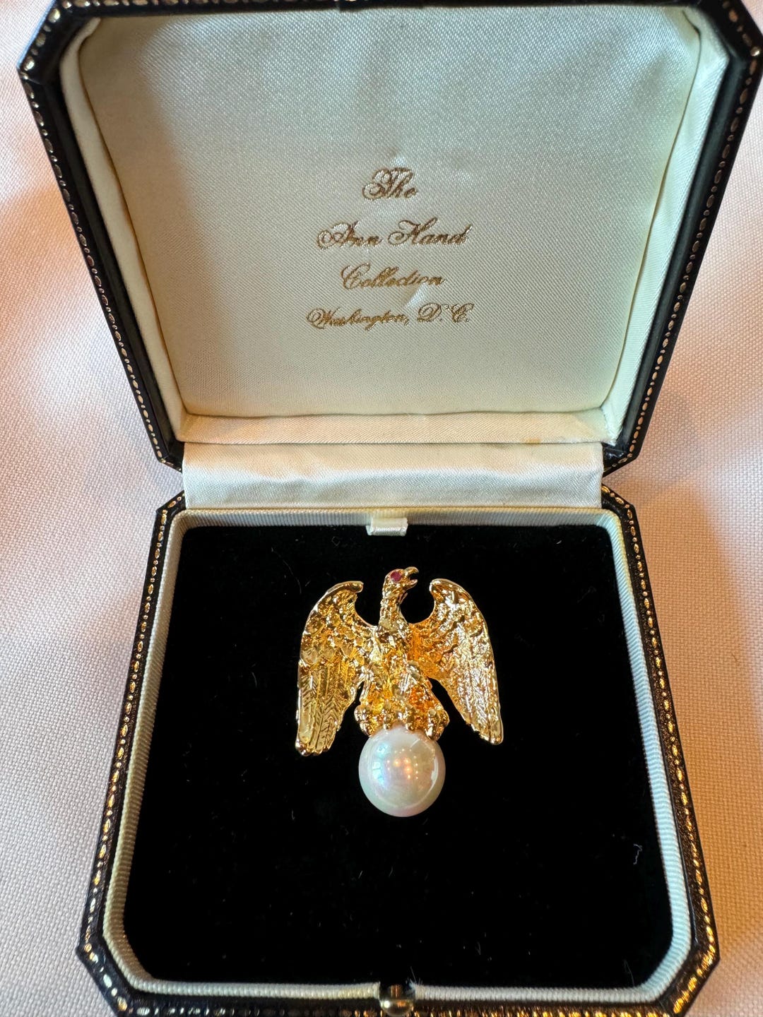 Ann Hand Liberty Eagle 1996 Presidential Inaugural Pin - Etsy