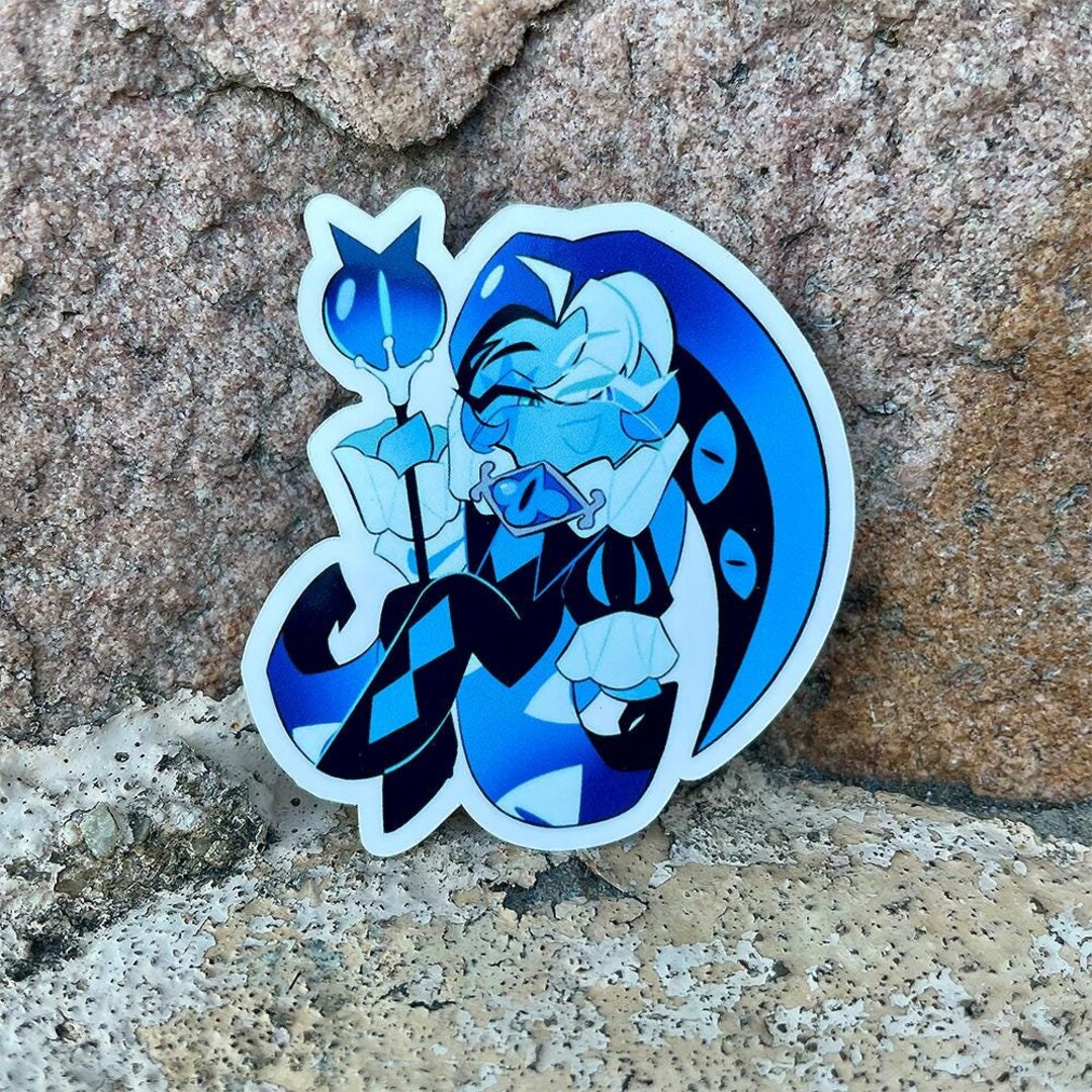 Shadow Milk Cookie Sticker || Cooke Run Kingdom || Sticker || Glossy ...