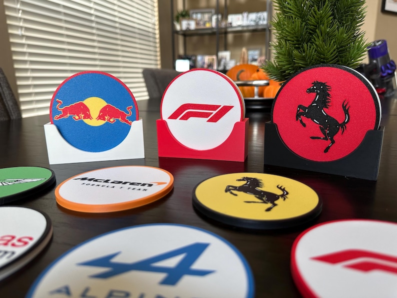 Coasters - Formula 1 Collection - Etsy