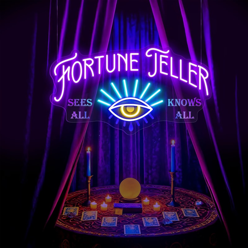 Fortune Teller Sign - Etsy
