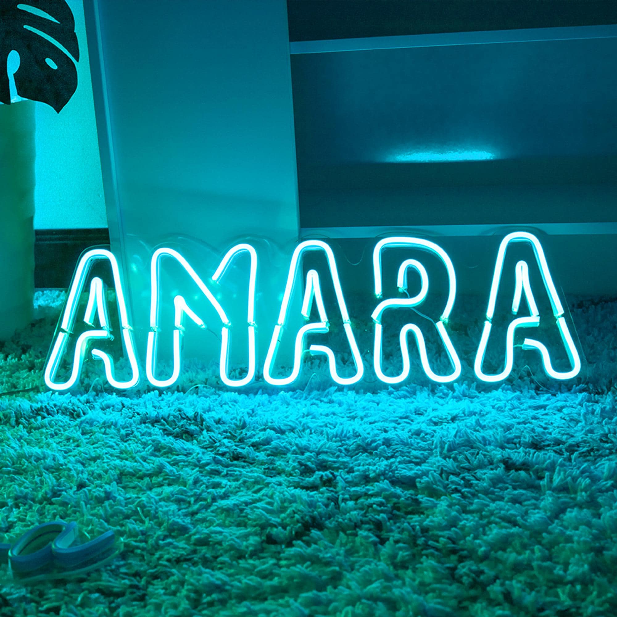 Personalized Neon Name Sign for Kids Room, LED Wall Light for Girls ...