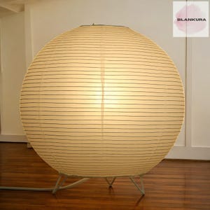 Japanese Rice Paper Shade Lamp Small Version Elegant Desk Light ...