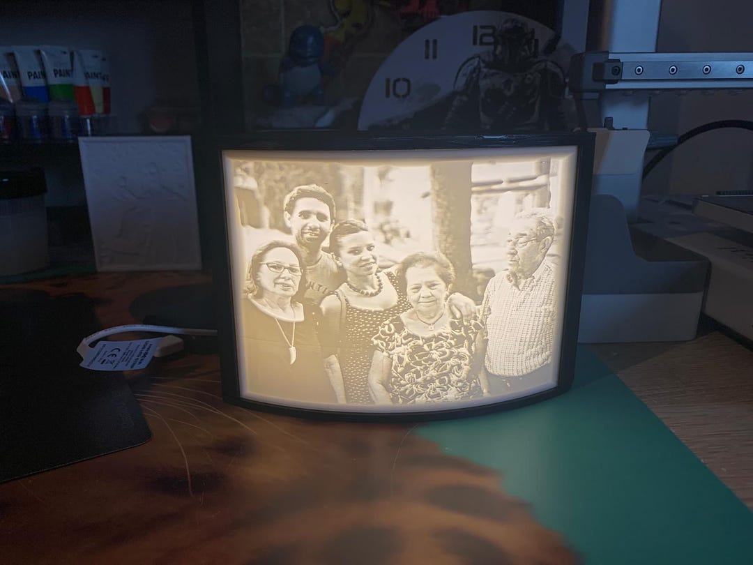 Custom 3d-printed Lithophanes – Personalized Gifts to Treasure Forever ...
