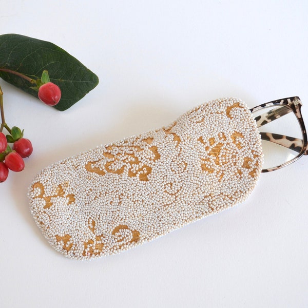 Beaded Eyeglass Case - Etsy