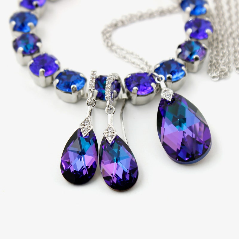 Purple Jewelry - Etsy