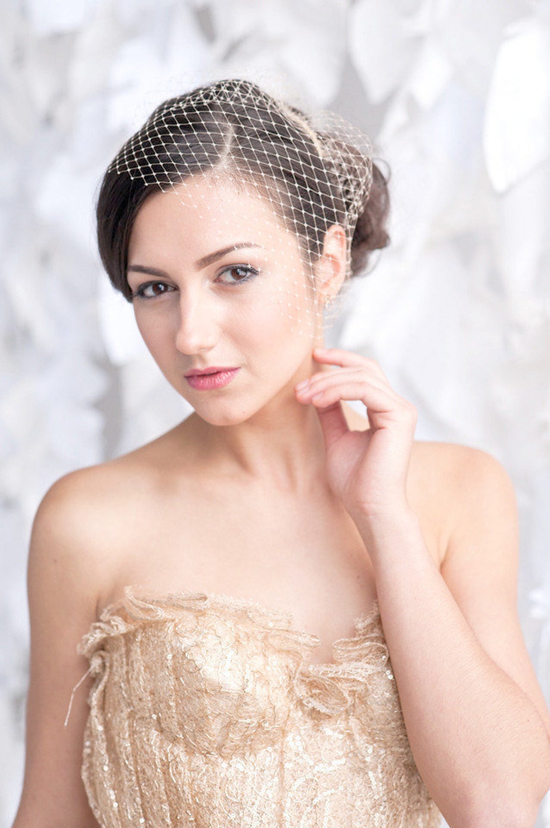 Mini Birdcage Veil, Bridal Veil, Birdcage Veil, Wedding Veil, Blusher ...