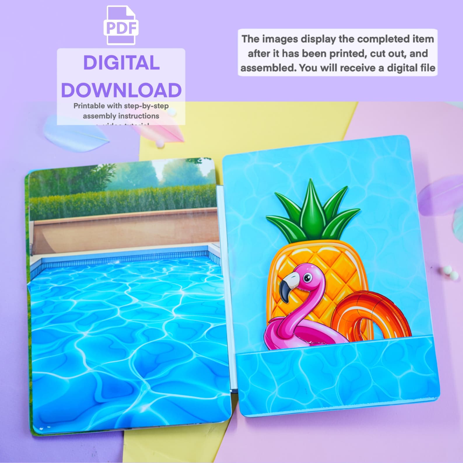 Printable Paper House, Busy Book & Activities for Kids PDF - Etsy