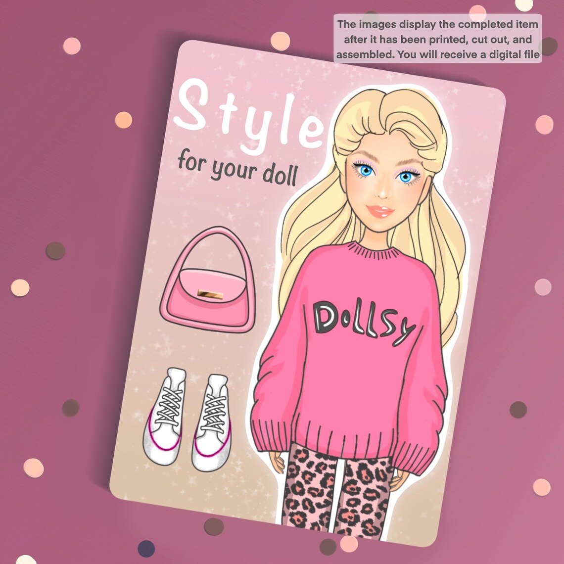 Fashion Paper Doll Clothes – Printable Dress-up Outfits & Coloring ...