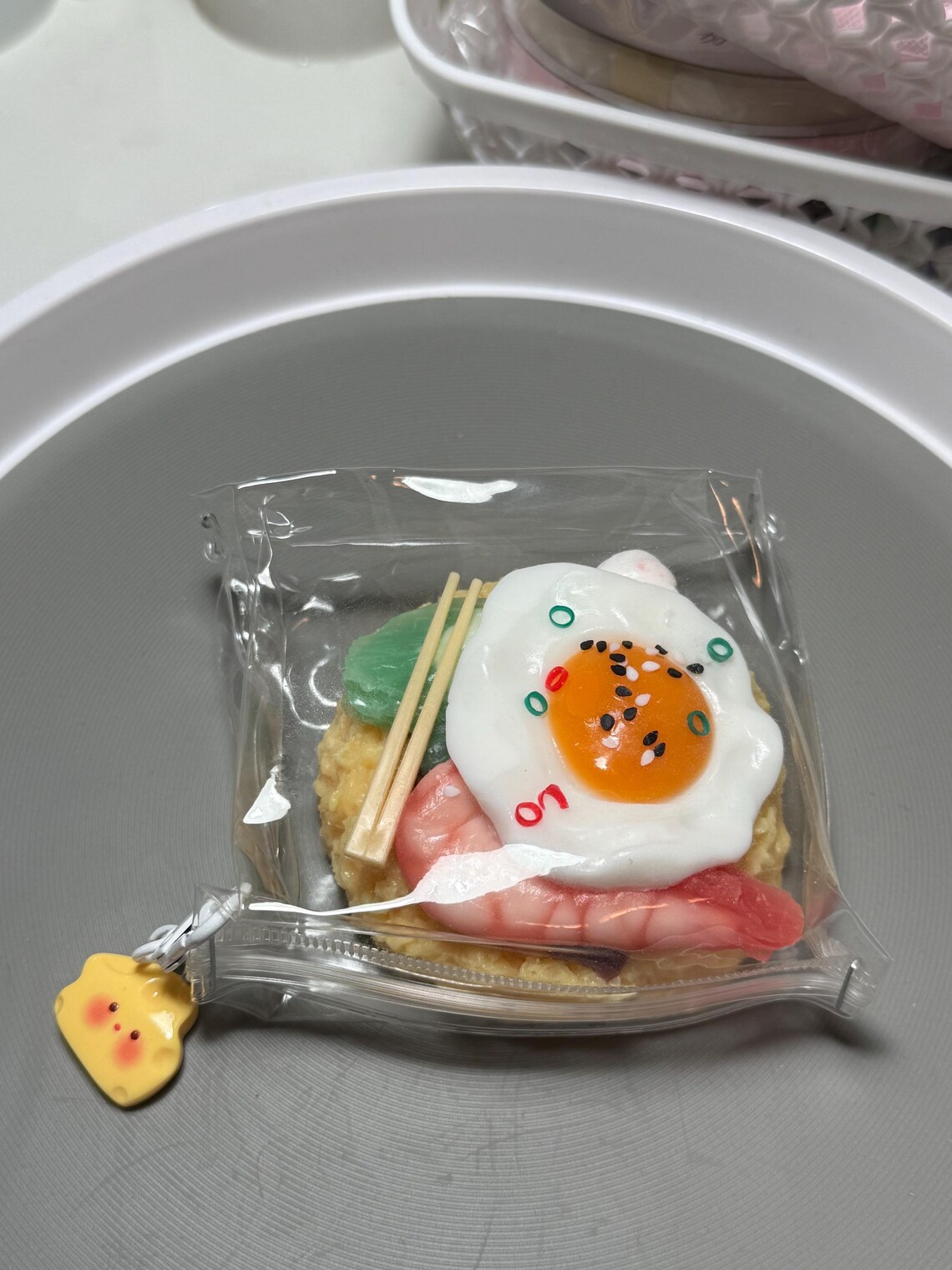 Shrimp Fried Egg Instant Noodles/ Taba Squishy/ Handmade/ Squeeze ...