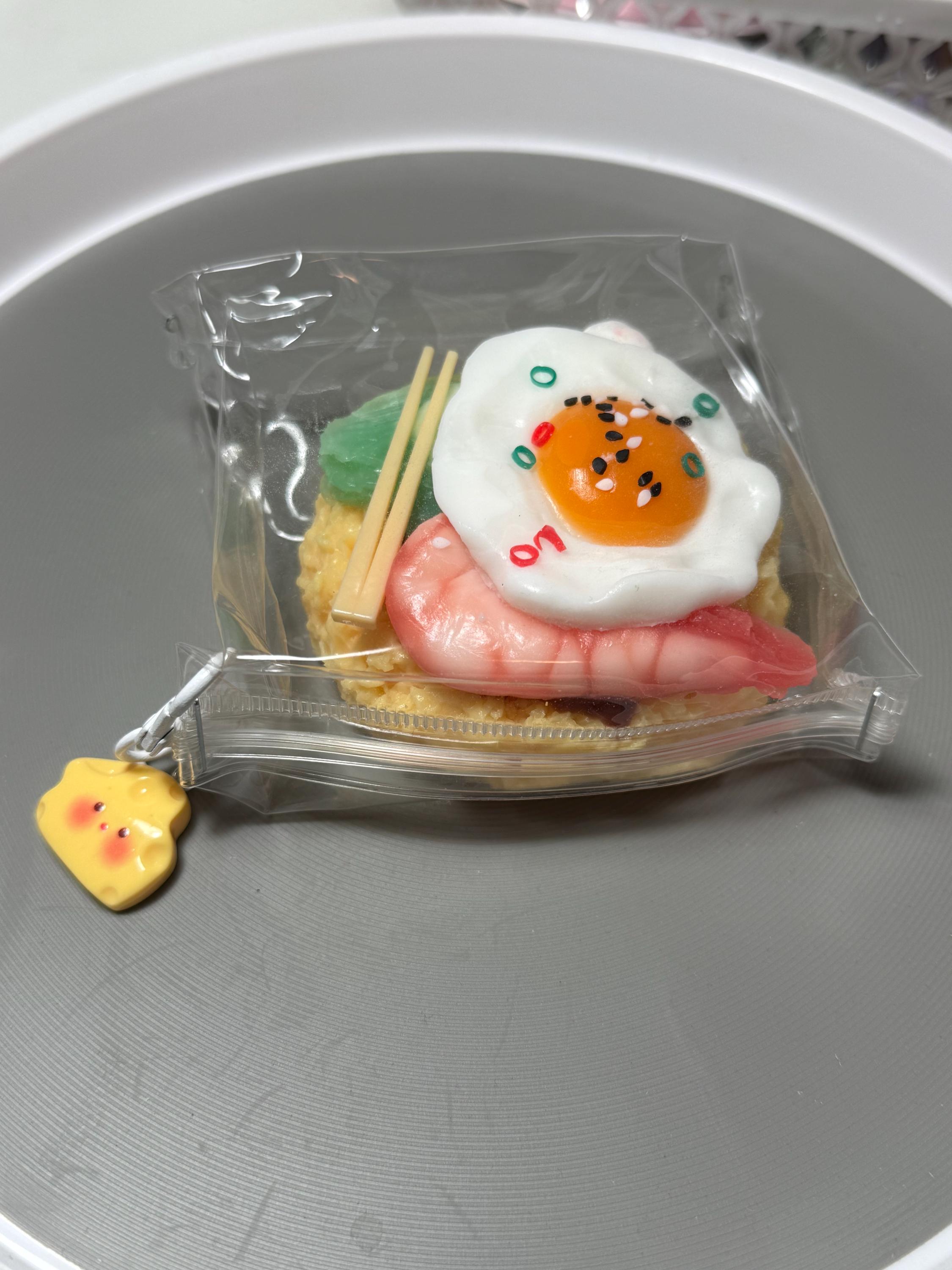 Shrimp Fried Egg Instant Noodles/ Taba Squishy/ Handmade/ Squeeze ...