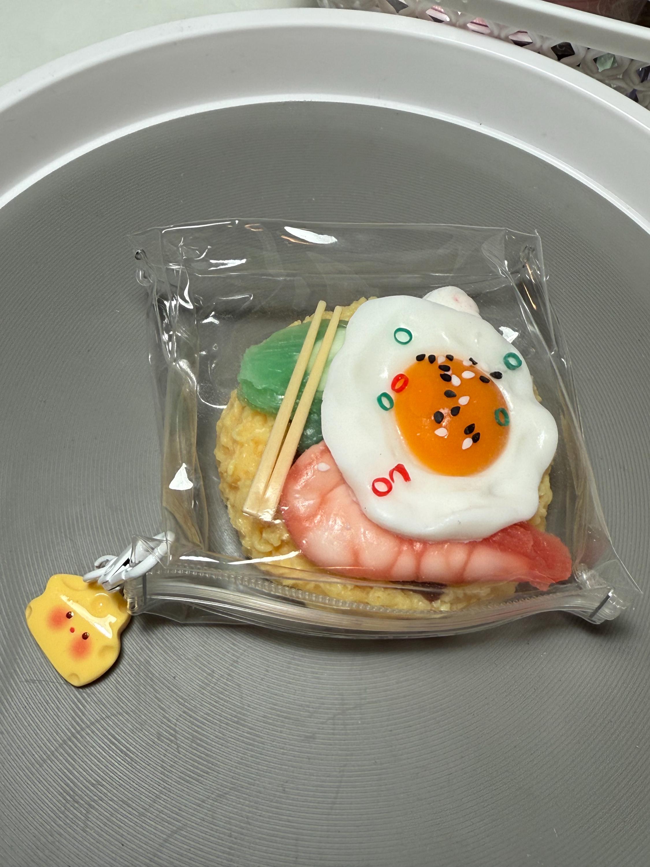 Shrimp Fried Egg Instant Noodles/ Taba Squishy/ Handmade/ Squeeze ...