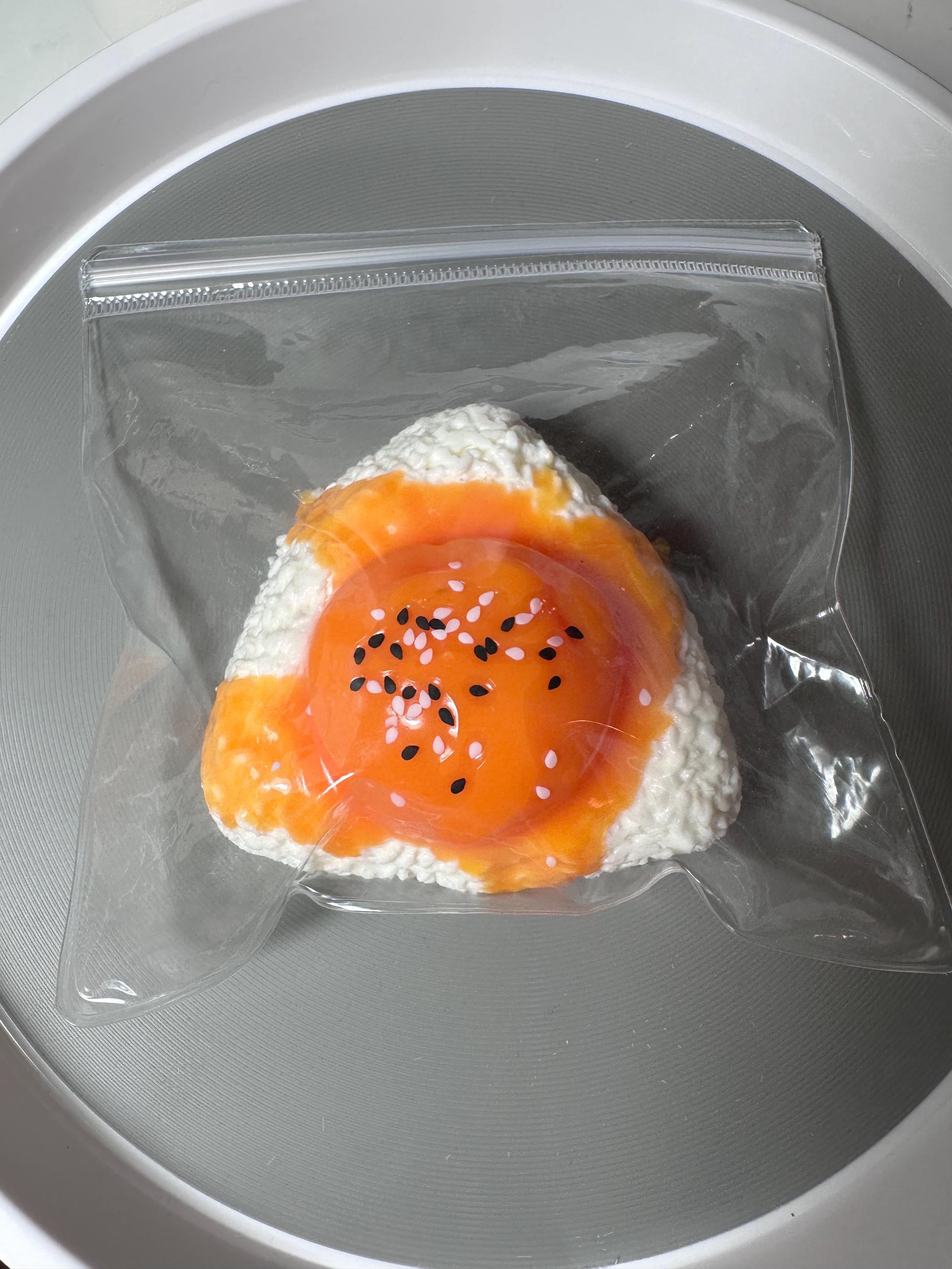 Egg Yolk Rice Balls/ Taba Squishy/ Handmade/ Squeeze Squishy Toy ...