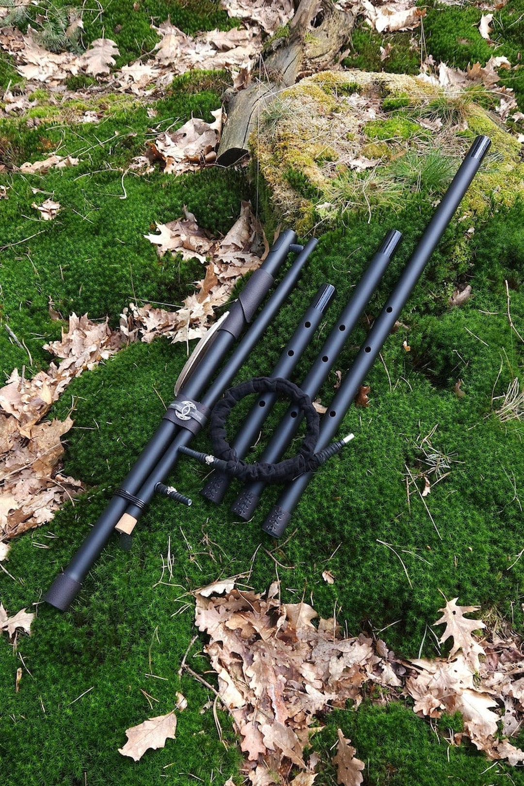 Handmade Fujara Overtone Flute – Sacred Black, Shamanic Meditation ...