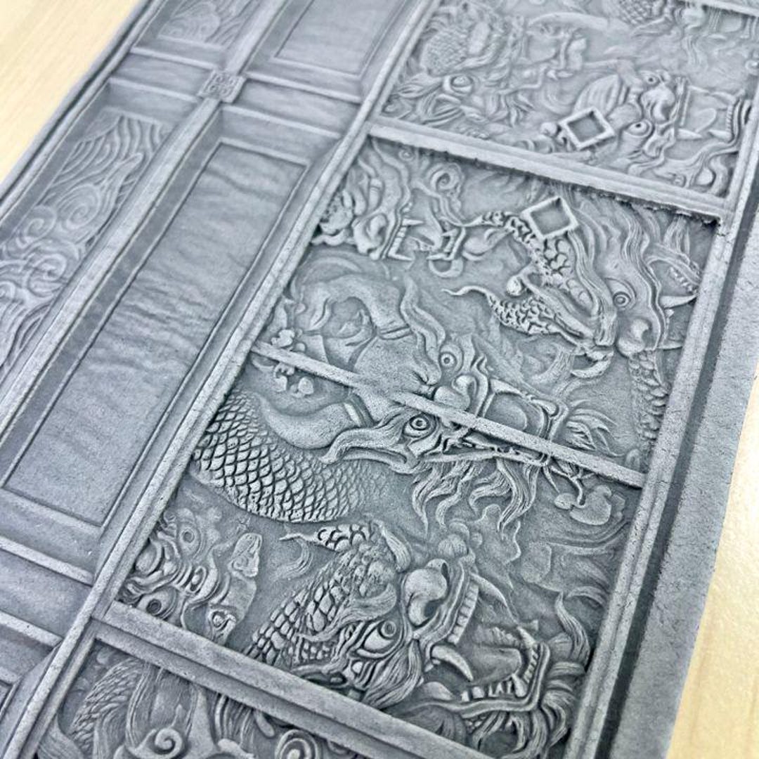 Demon Doors Temple Interior Texture Roller - Etsy