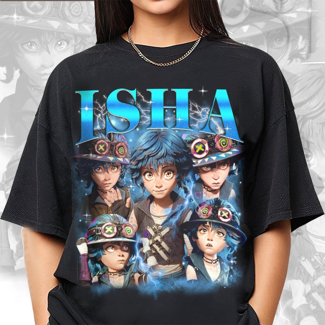 Isha Arcane Bootleg Png Digital Download, Streetwear League of Legends ...