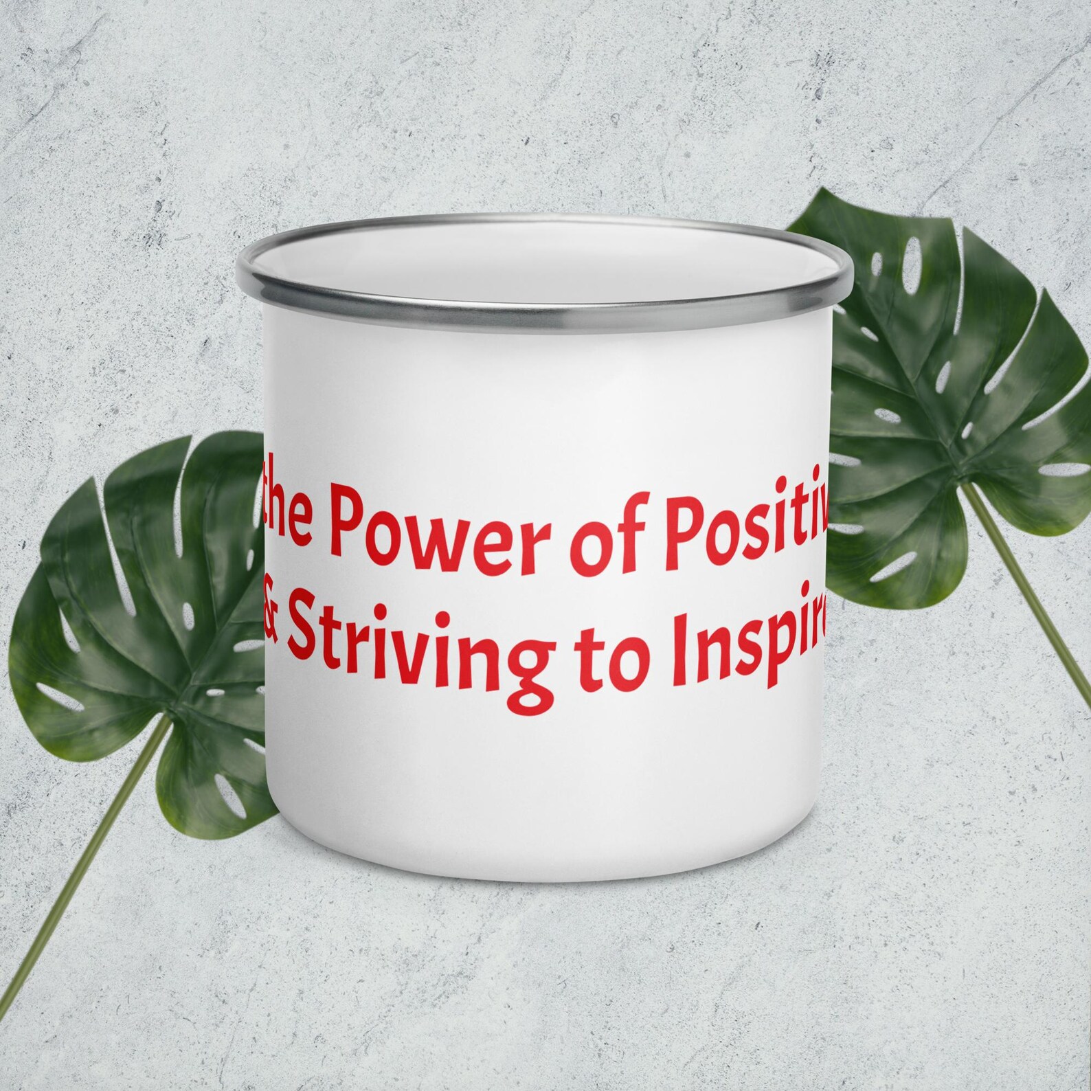 In the Power of Positivity & Striving to Inspire Mug - Etsy