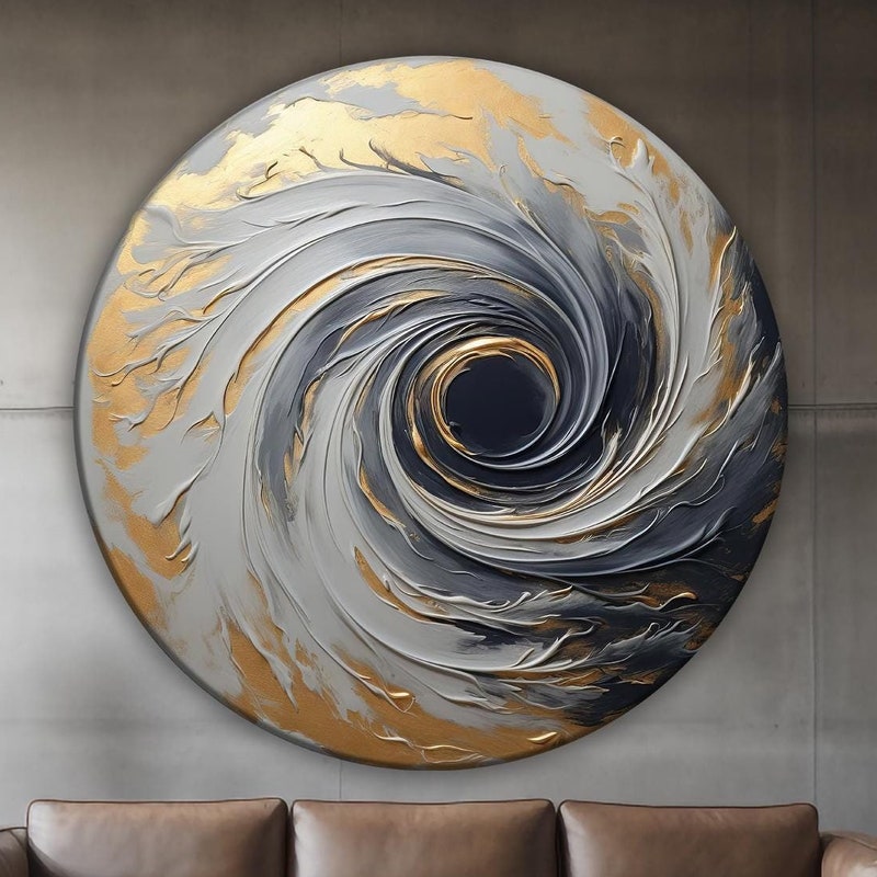 Round Wall Art - Etsy