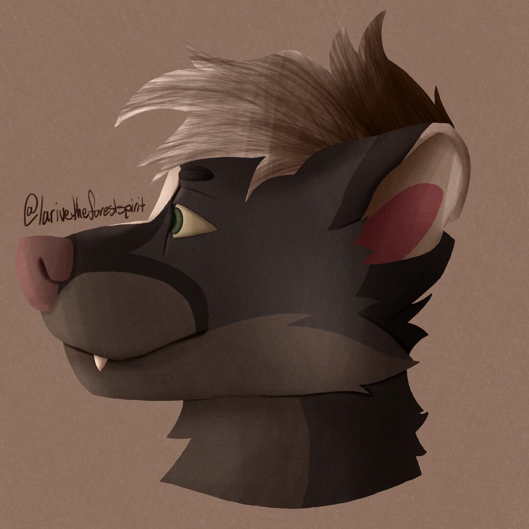 Personalized Profile Picture Furry Headshot Commissions (RENDERED) - Etsy